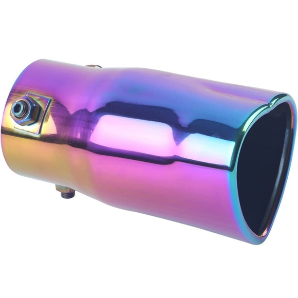 Car Audio, Video & GPS | New Irradescent Heart Shaped Exhaust Pipe Tip ...